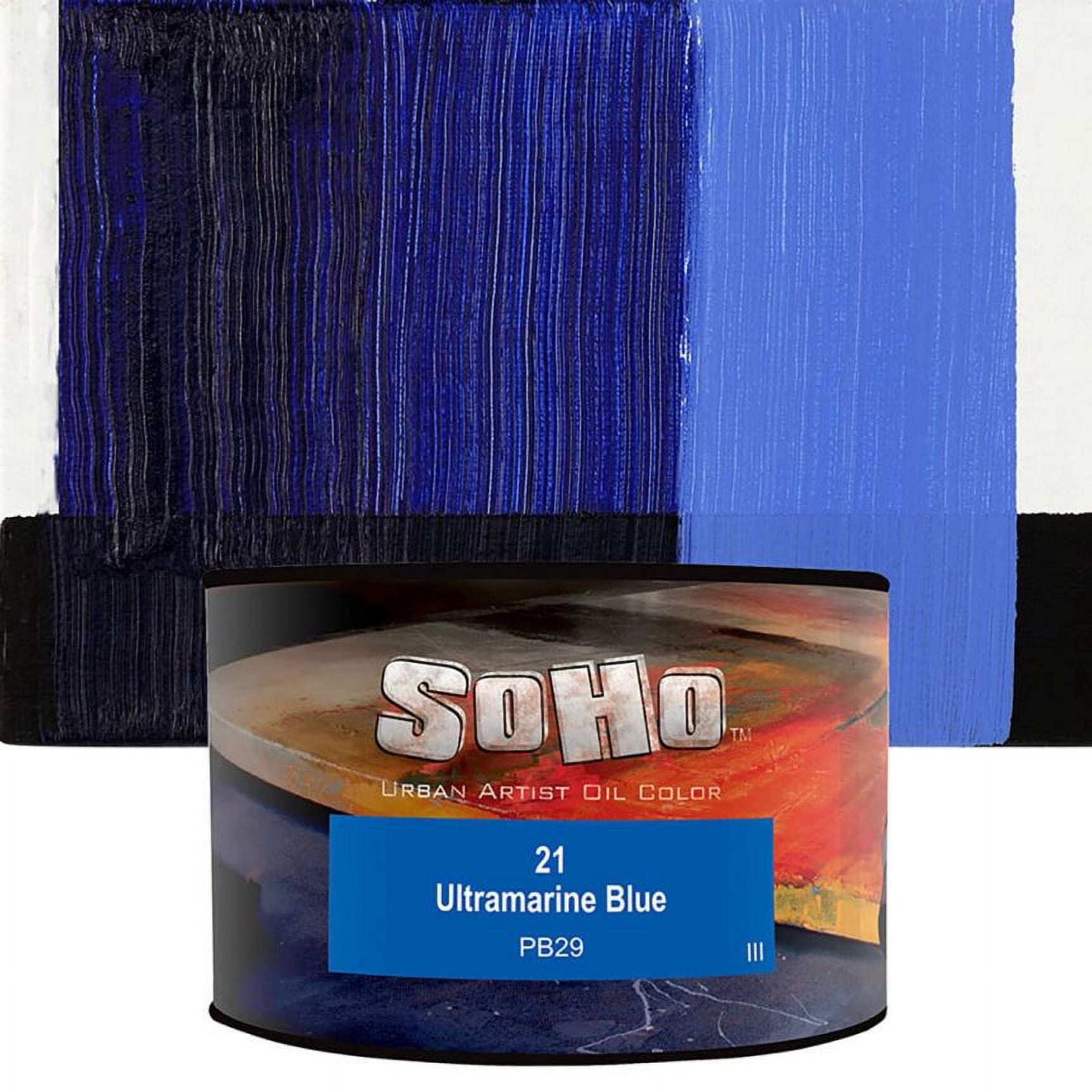 SoHo Urban Artist Oil Paint - Ultramarine Blue, 430 ml Can - Best ...