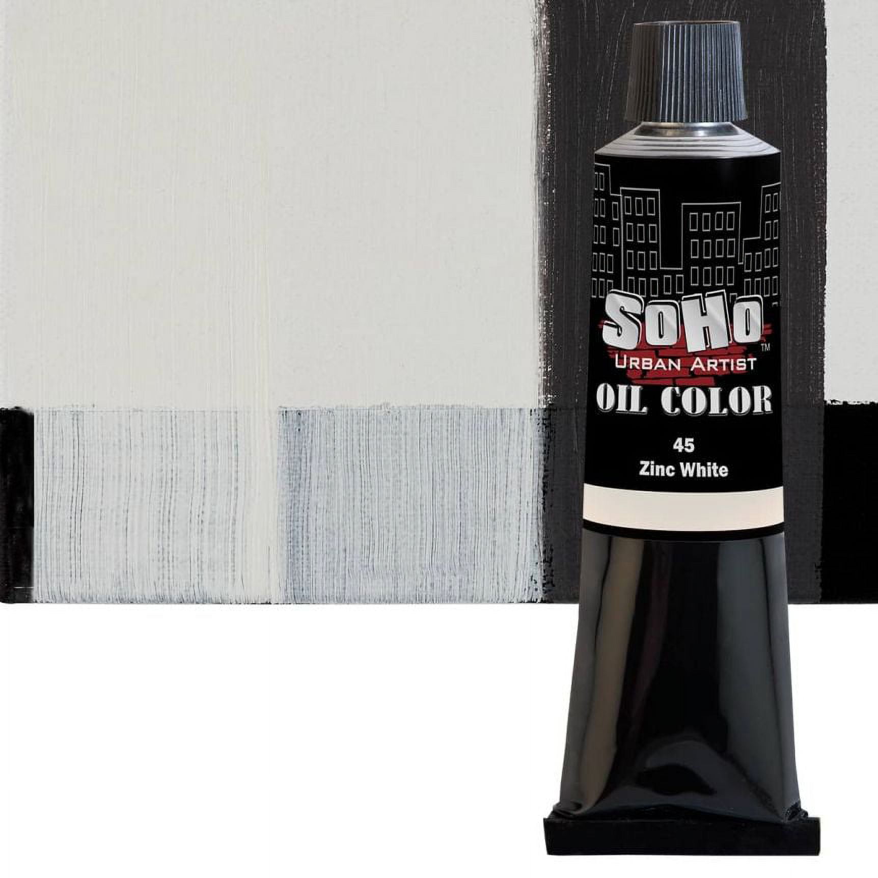 SoHo Urban Artist Oil Paint - Zinc White, 170 ml Tube - Best Valued Oil ...