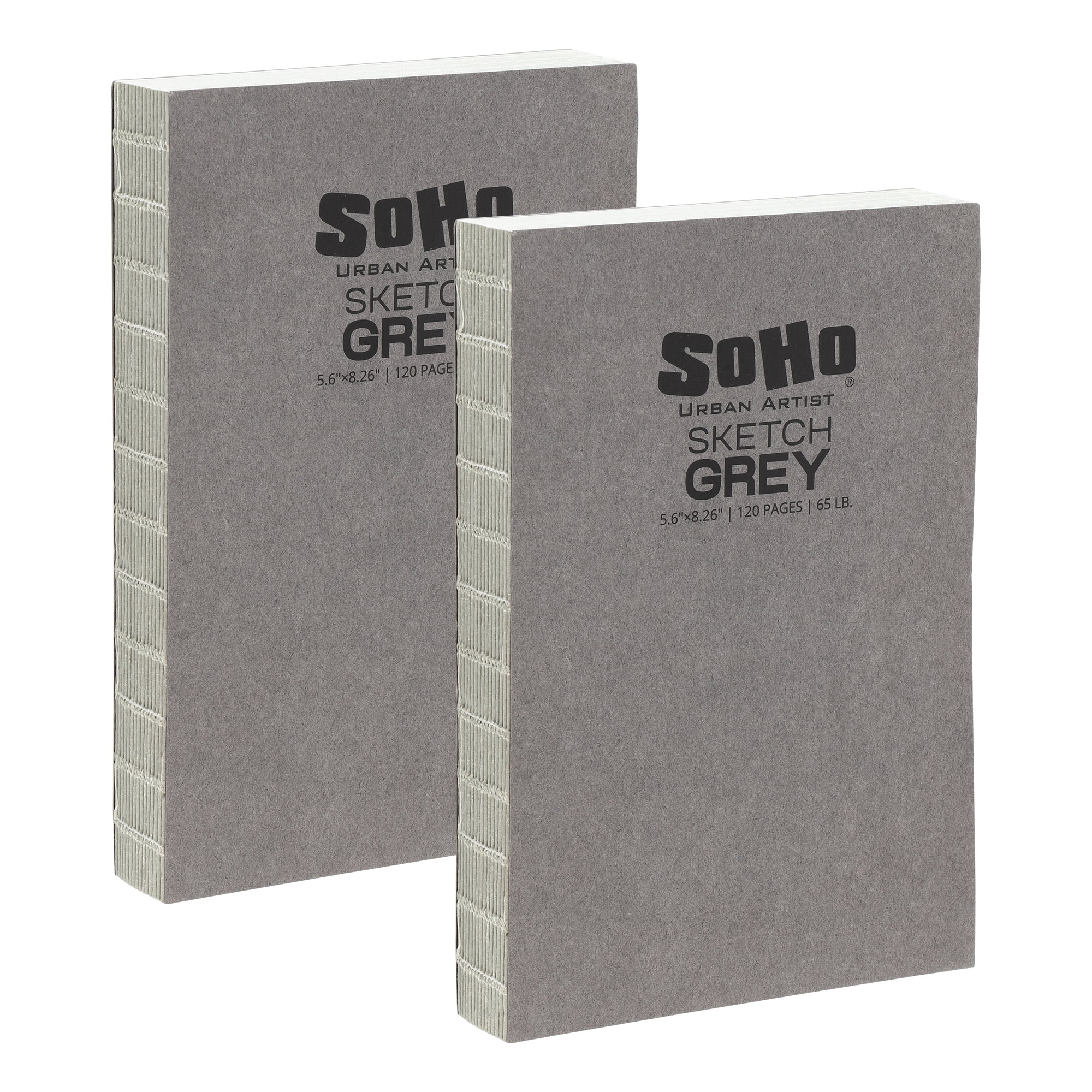 SoHo Urban Artist Open Bound Sketch Pads - Open Coptic Bound Sketch ...
