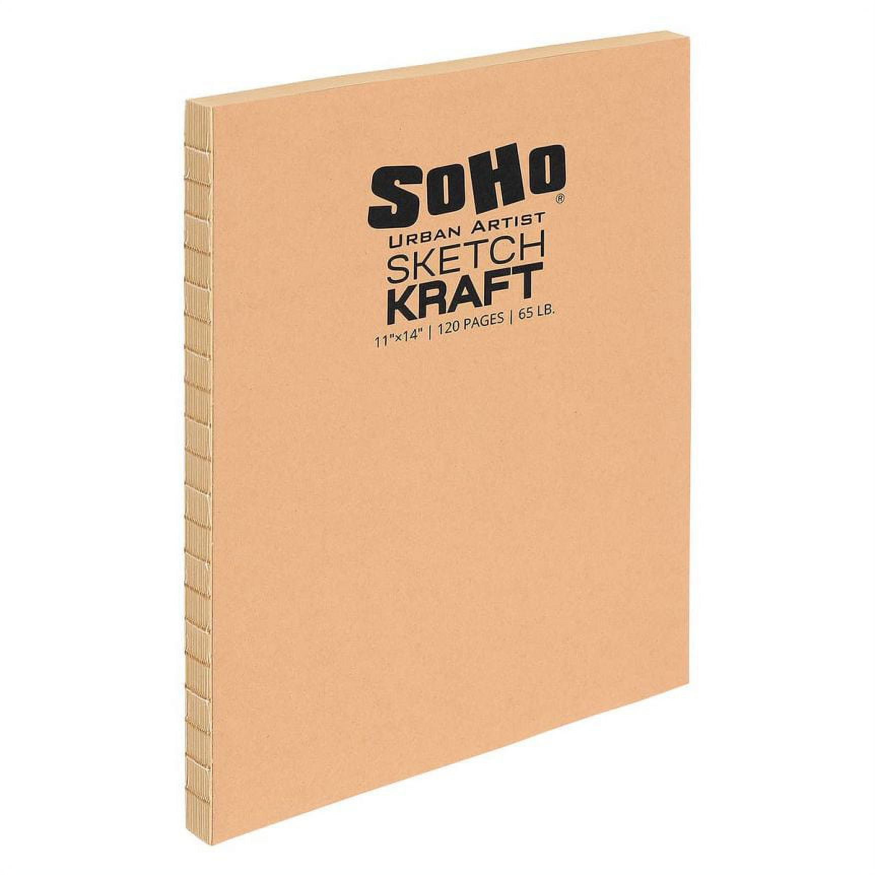 SoHo Urban Artist Open Bound Sketch Pads - Open Coptic Bound Sketch ...