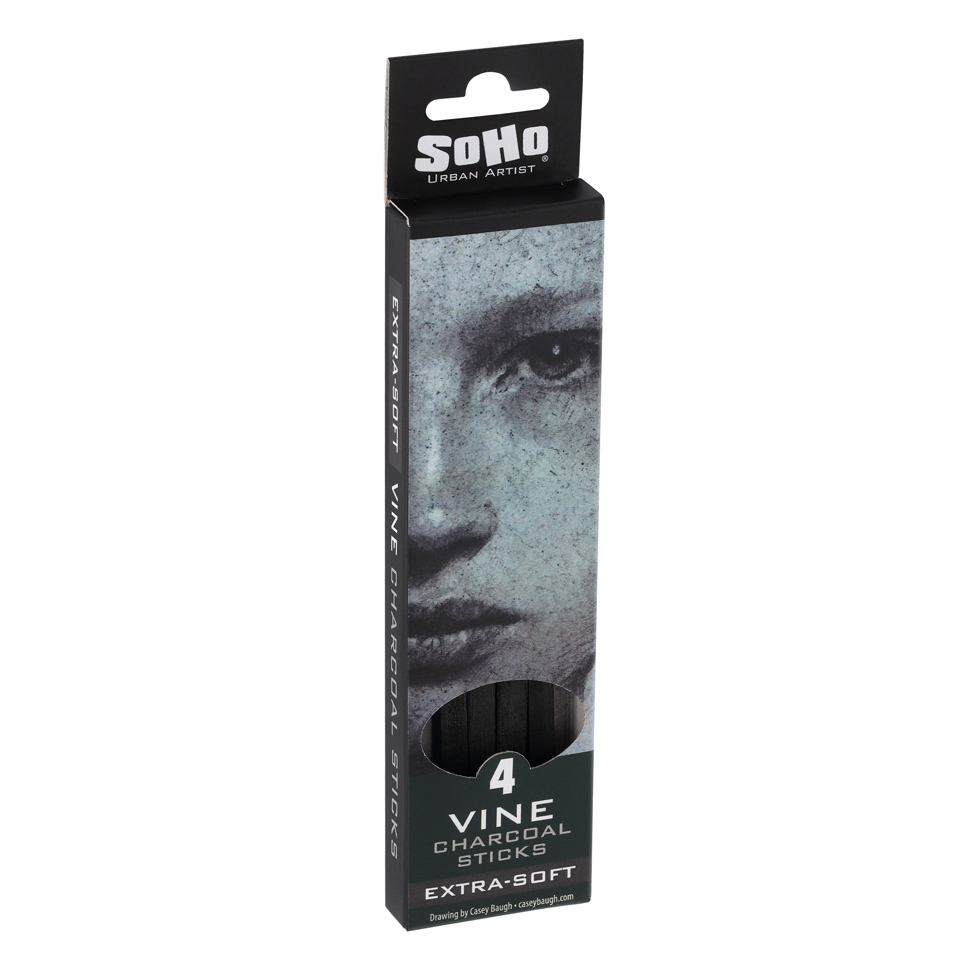 SoHo Urban Artist Vine Charcoal - Drawing Charcoal for Artists ...