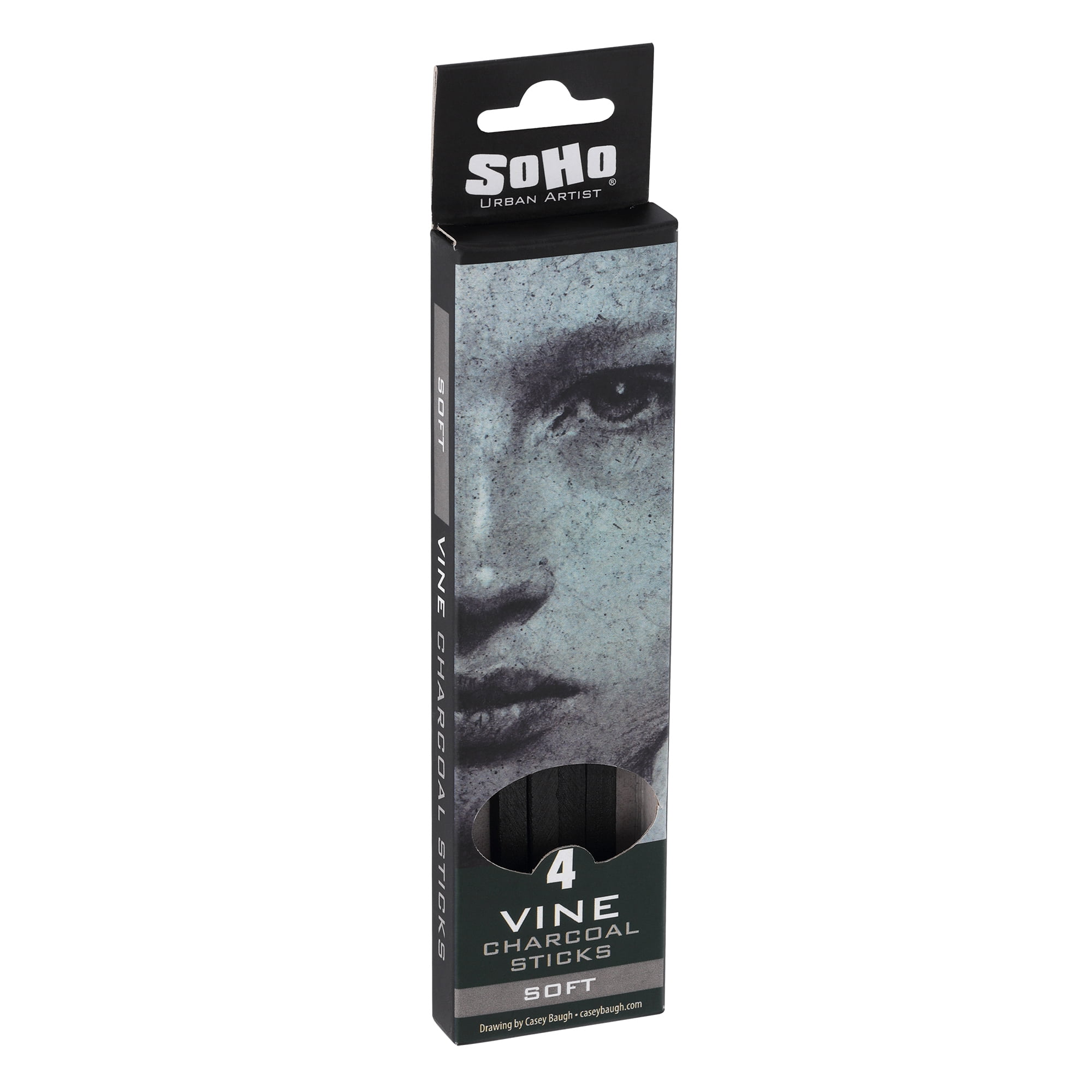 SoHo Urban Artist Vine Charcoal - Drawing Charcoal for Artists ...