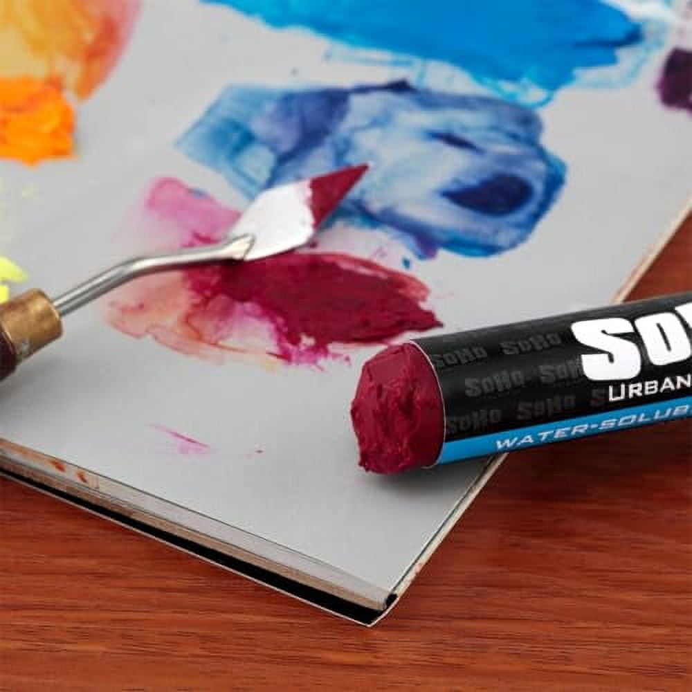 SoHo Urban Artist Water Soluble Oil Sticks for Artists – Set of 24 ...
