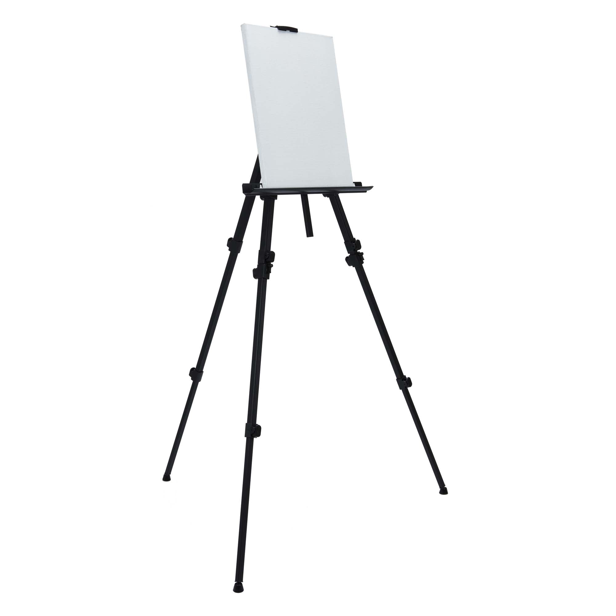 SoHo Artist Aluminum Field Easel, Black - Lightweight Art Supplies ...