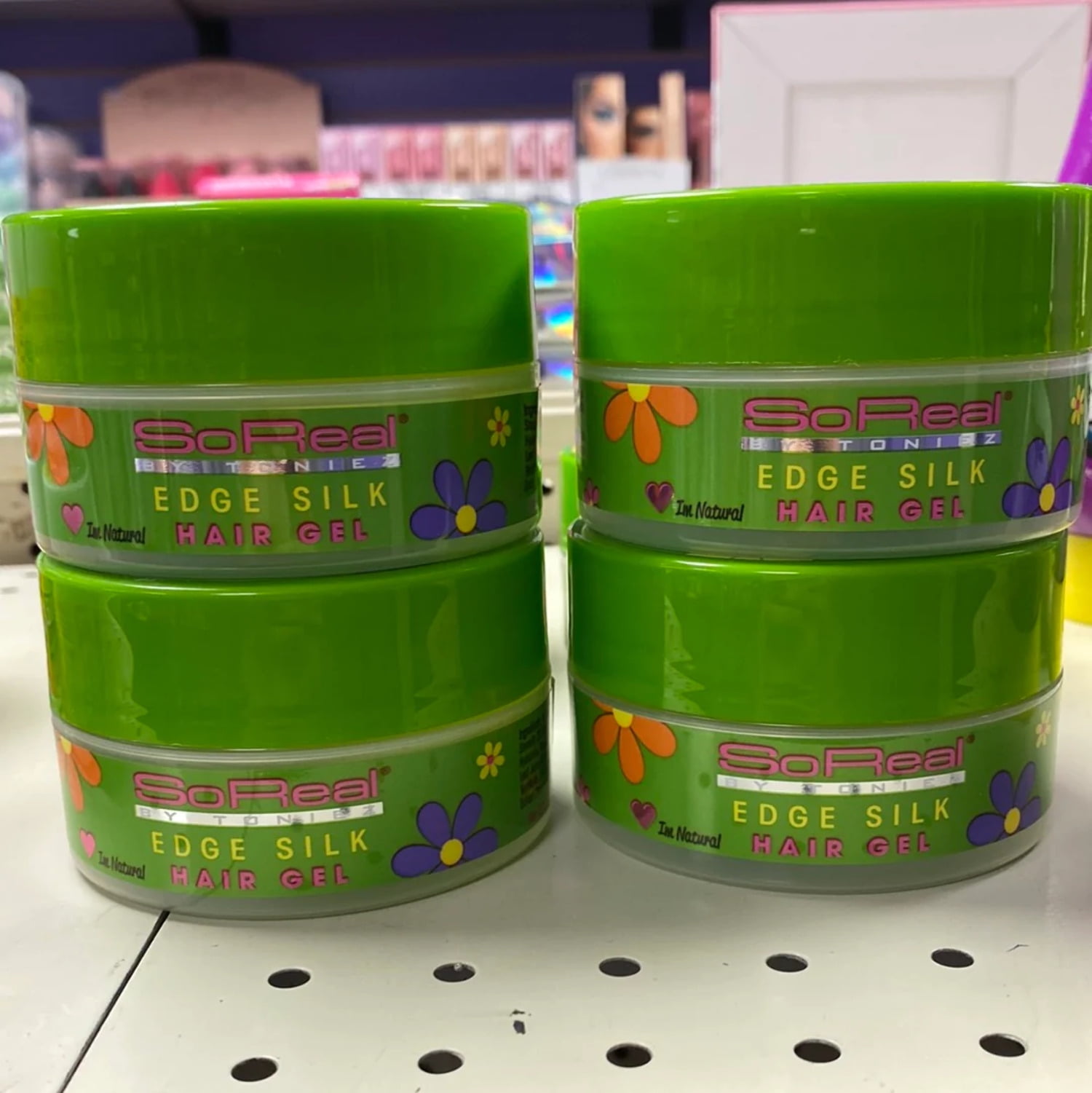 SoReal Edge Silk Hair Gel 4 Oz - Walmart.com