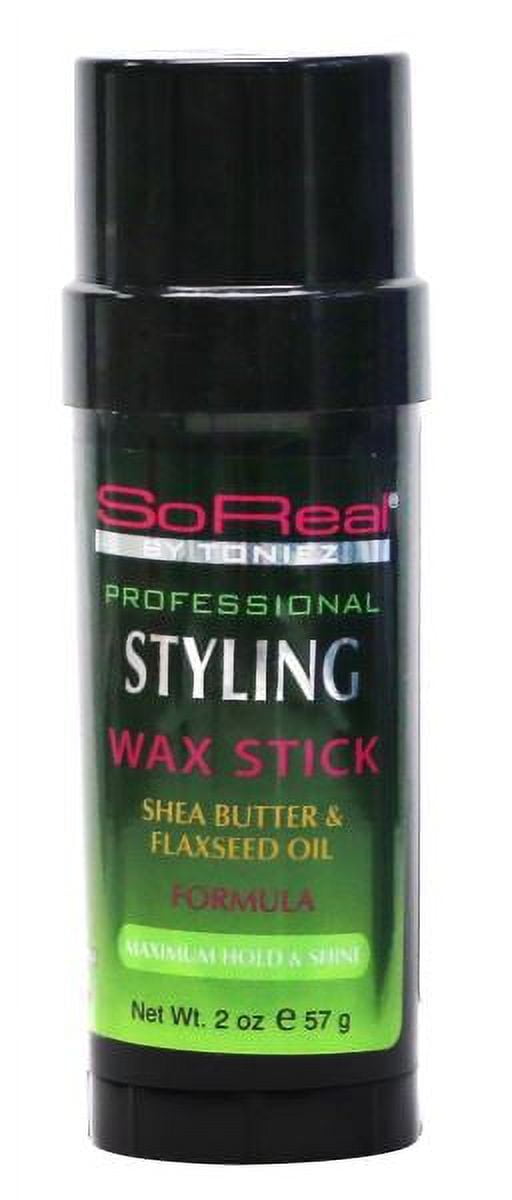 SoReal Professional Styling Wax Stick with Shea Butter Flaxseed - Max ...