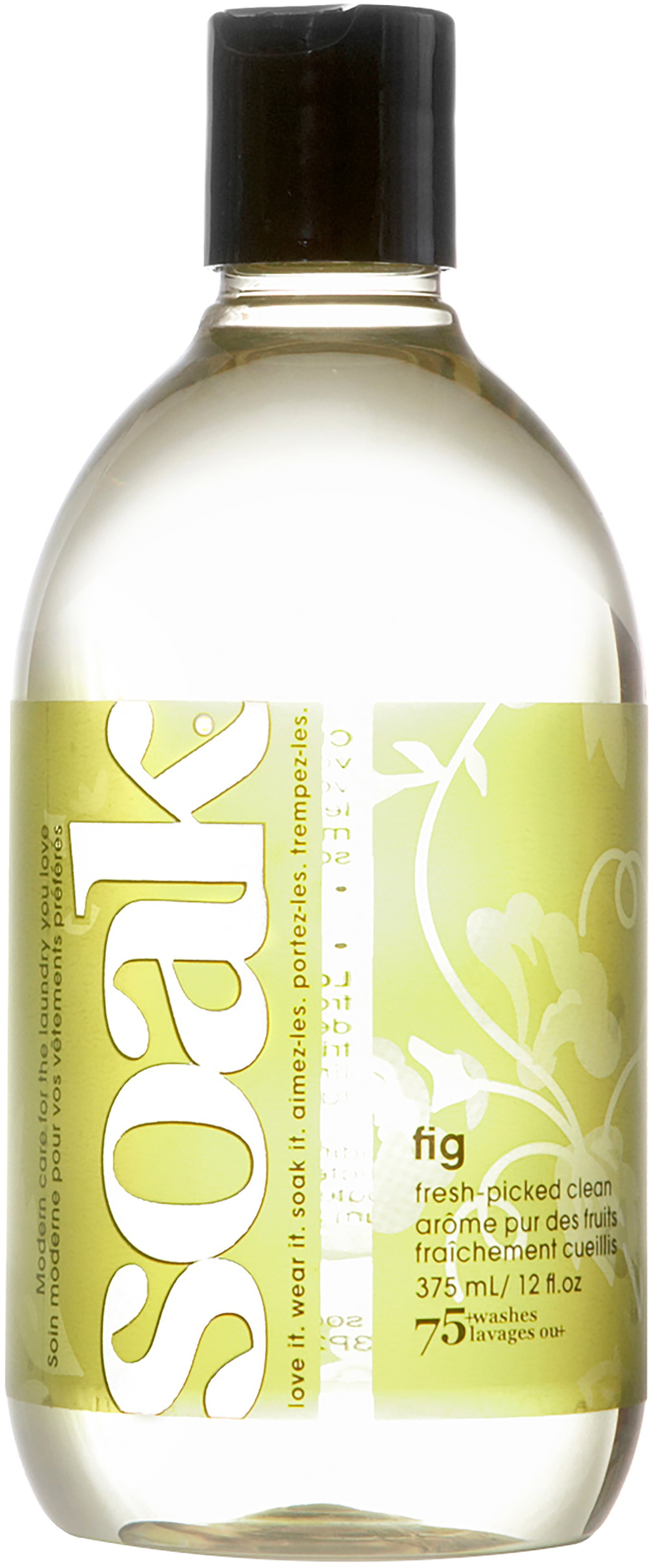 Soak Laundry Soap No Rinse, Plant Derived Hand Wash Detergent - 375 ml ...