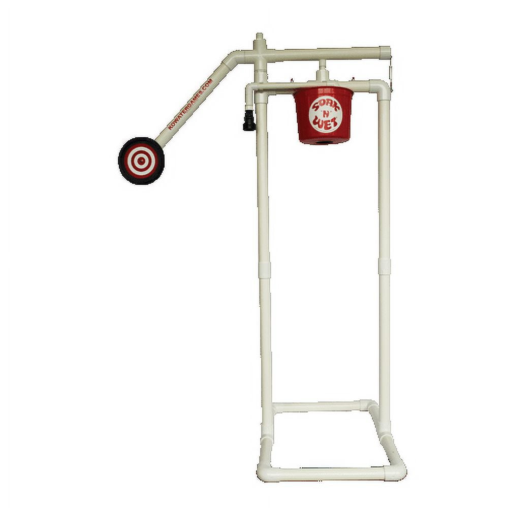 KO Water Games Soak 'N' Wet Kids Dunk Tank - Outdoor Water Splash Pool ...