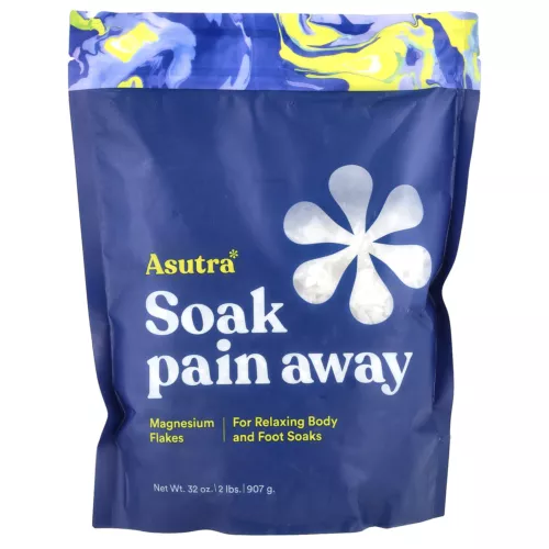 Soak Pain Away, Magnesium Flakes, 32 oz (907 g) - Walmart.com