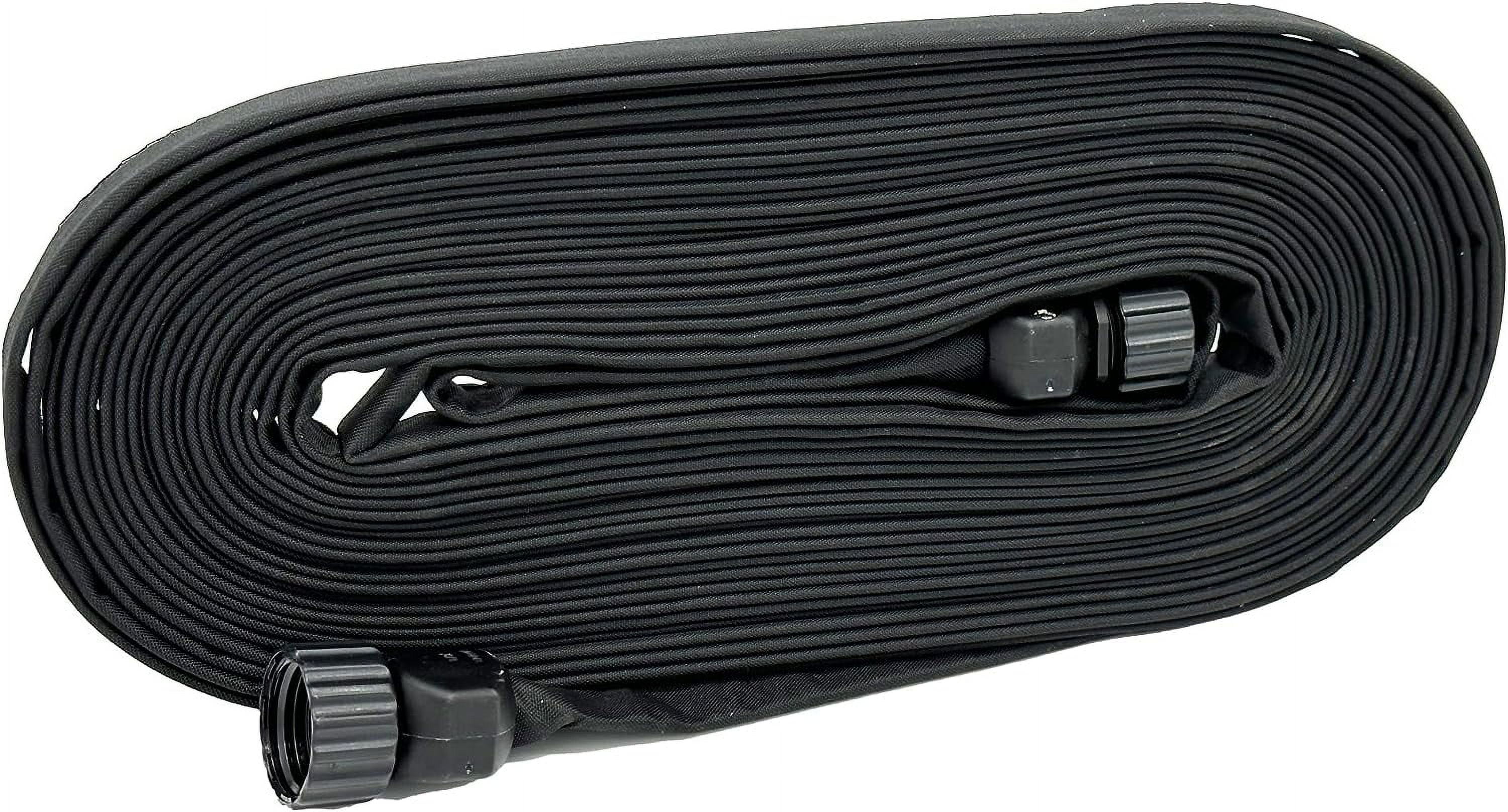 Soaker Hose Flat 75 ft - Heavy Duty Double Layer Design - Saves 70% ...