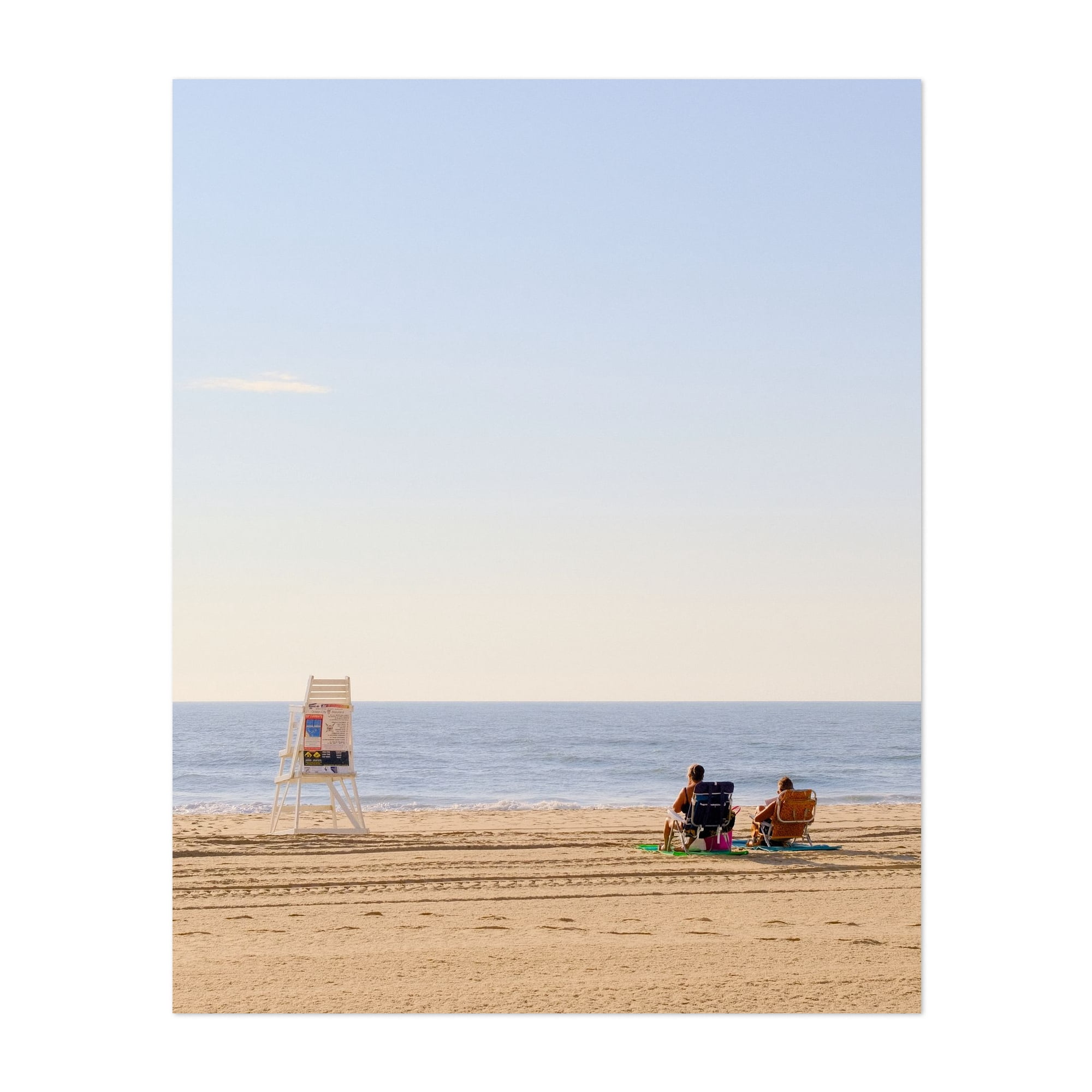 Soaking in Morning Rays on the Beach - Ocean City Maryland Photography ...