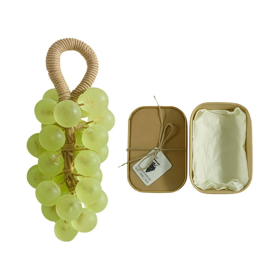 Soap Bar,Grape Soap on a Rope,Handmade Grape Shaped Cold Process Grape ...