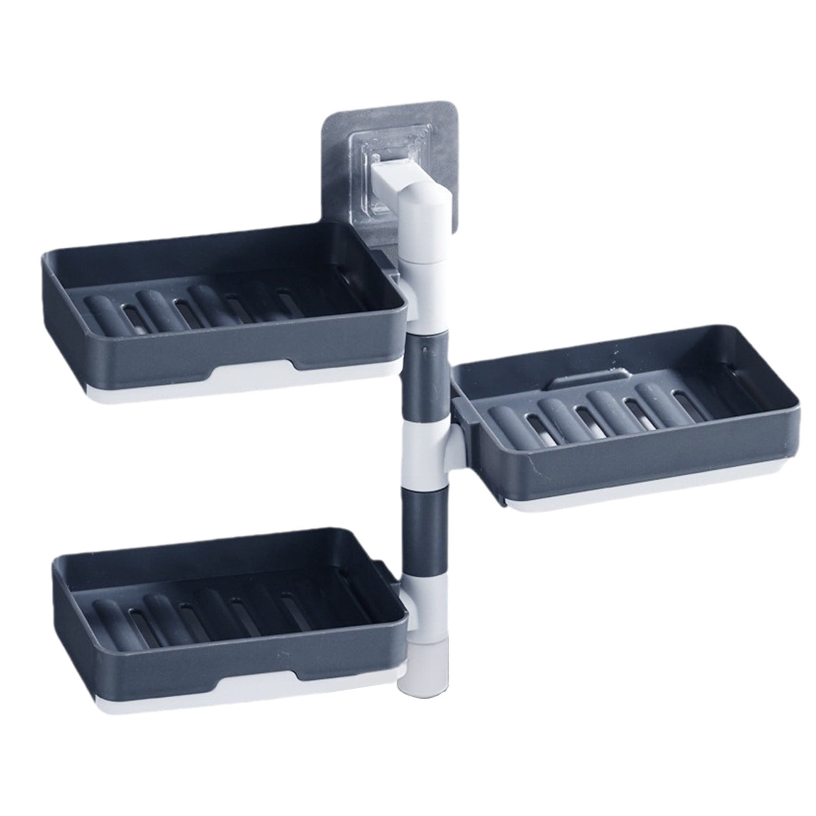 Soap Bar Holder Soap Dish Self Draining with Suction Cup, Bar Soap ...