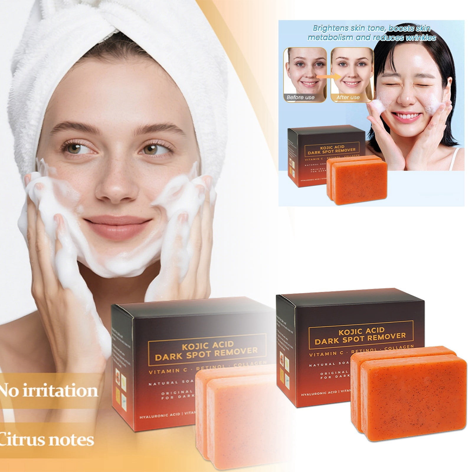 Soap Bar for Skin and Cleansing Natural Personal Care for Face Body and ...