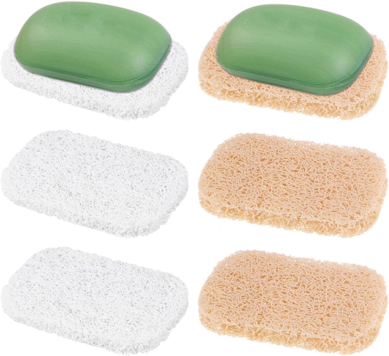 Soap Bars Holder Pads,Soap Saver Holder | Reusable Shower Cleaning ...