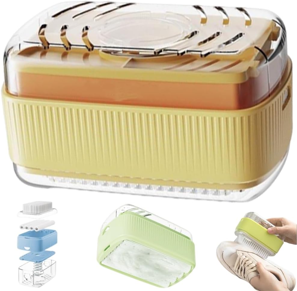 Soap Box Roller, Multi Functional Soaps Box Scrubber with Roller Bubble ...