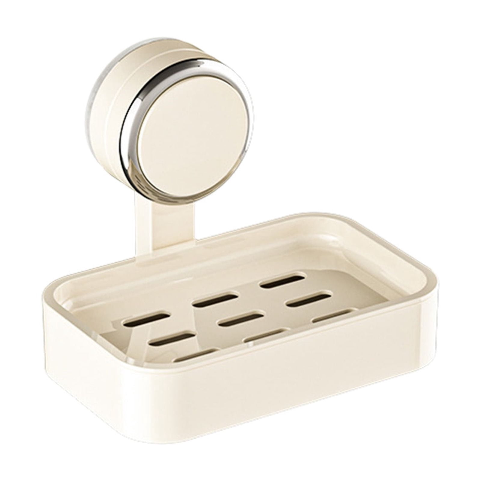 Soap Box Suction Cup Wall Mounted No Drill Bathroom Organizer for Soap ...
