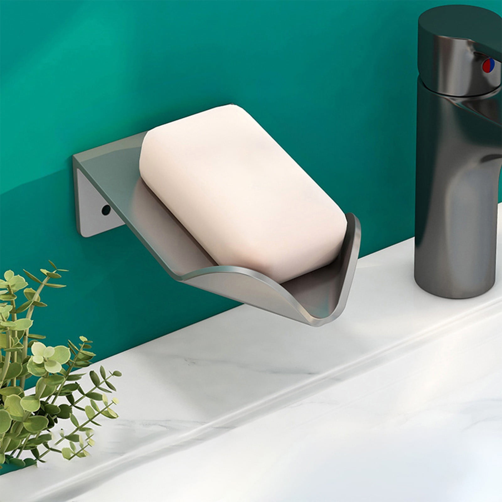 Soap Box Wall Mounted Perforated Home Bathroom High End Drainage Soap ...