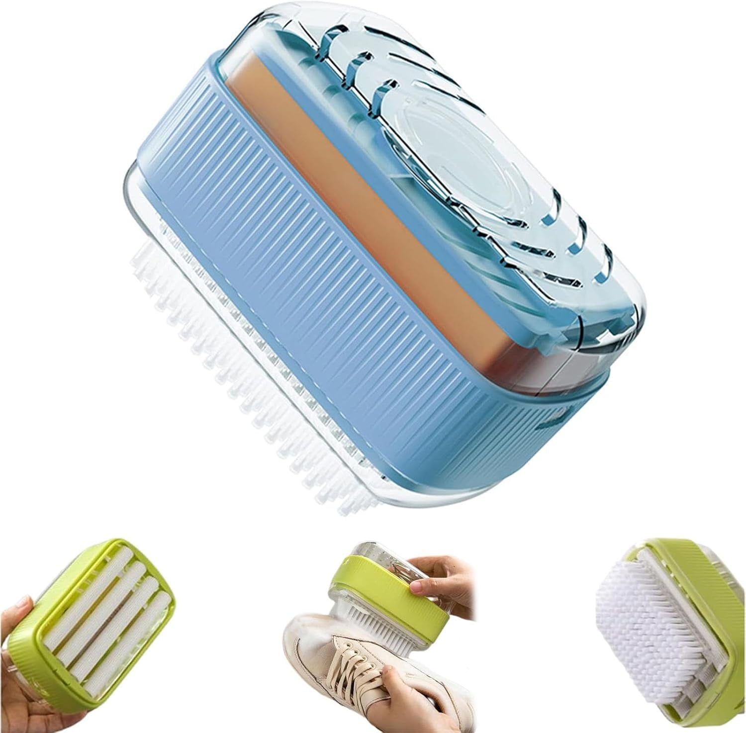 Soap Box with Roller, Scrubbing Soaps Roller Container, Soap Cleaning ...