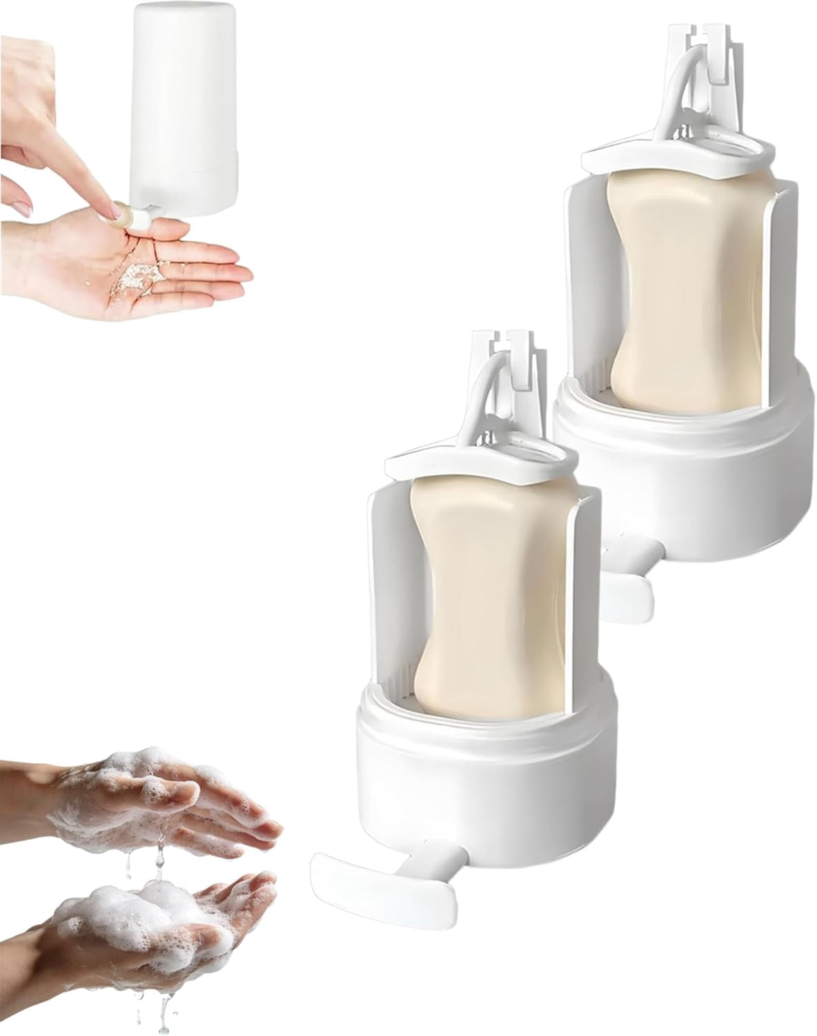 Soap Crusher Dispenser with Shaver, Multi-Functional Soap Container ...