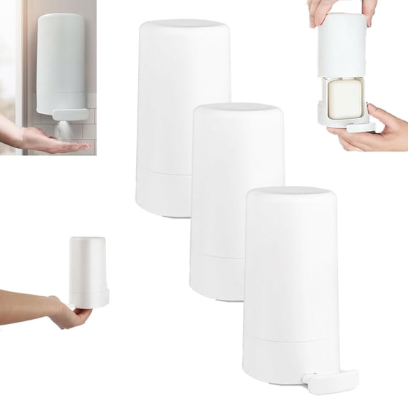 Soap Crusher Dispenser with Shaver – Multi-Functional Soap Container ...