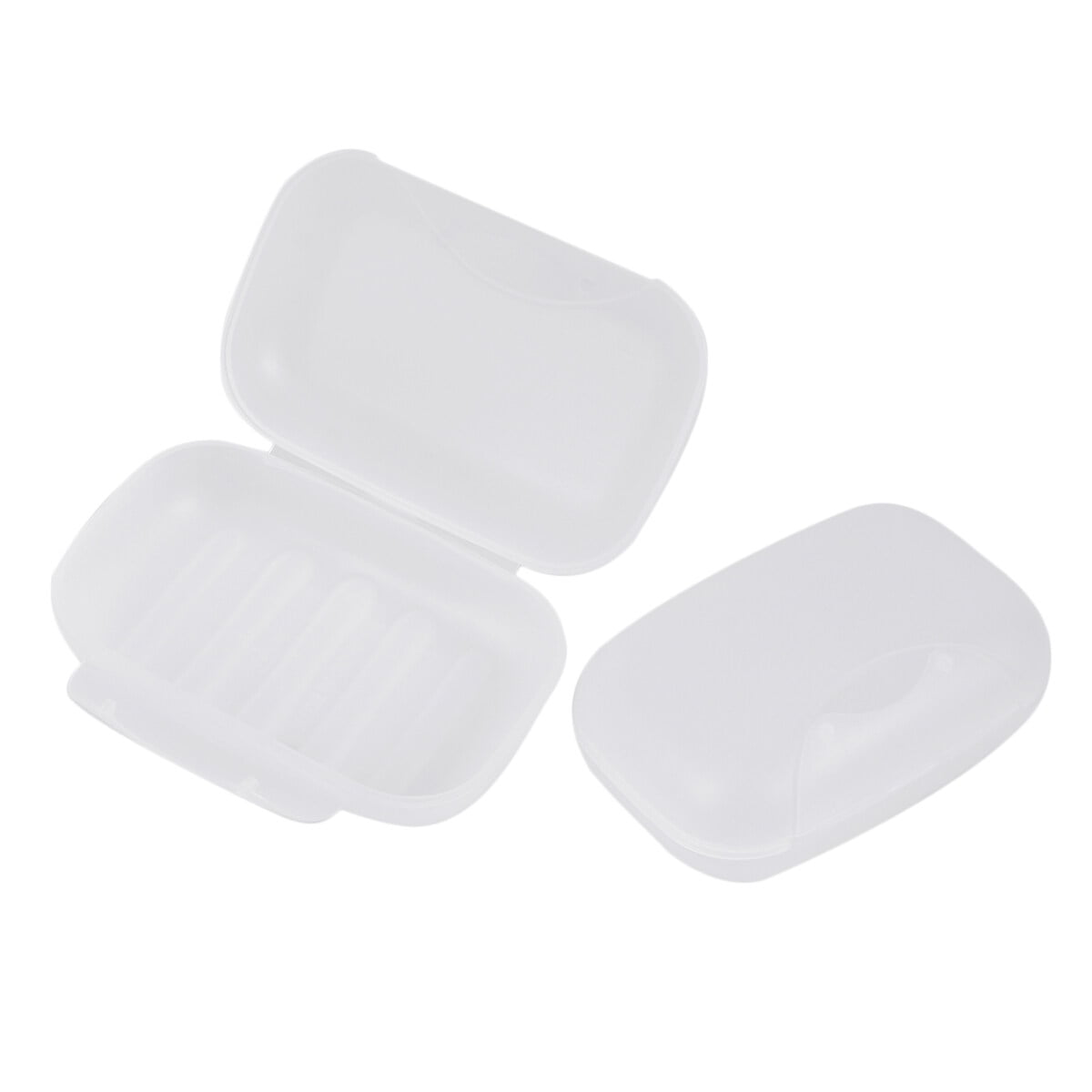 Soap Dish Shower Saver Holder Tray Box Plastic Drain Travel Sponge ...
