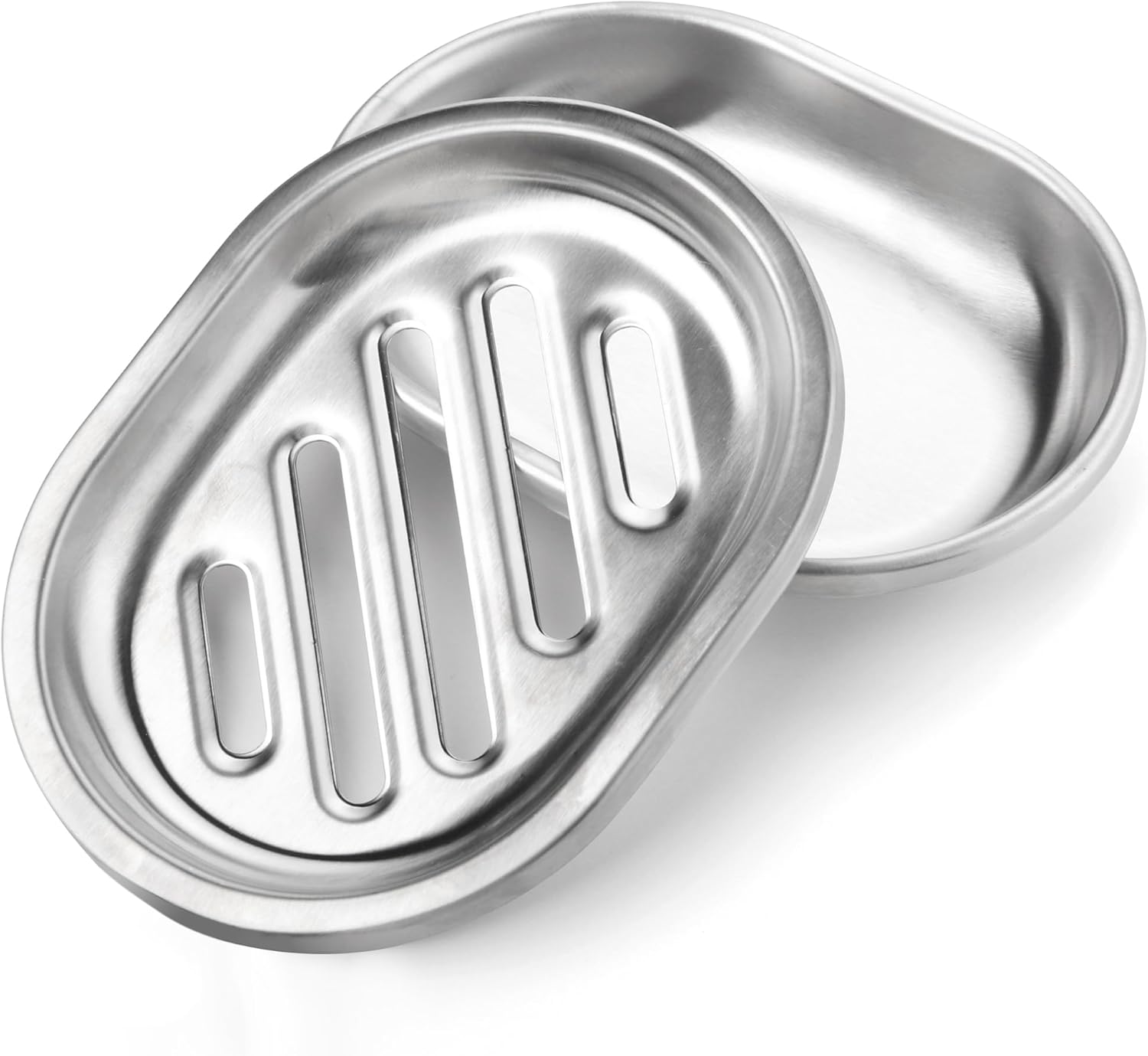 Soap Dishes Stainless Steel Soap Dish Chrome Soap Dish for Bathroom ...