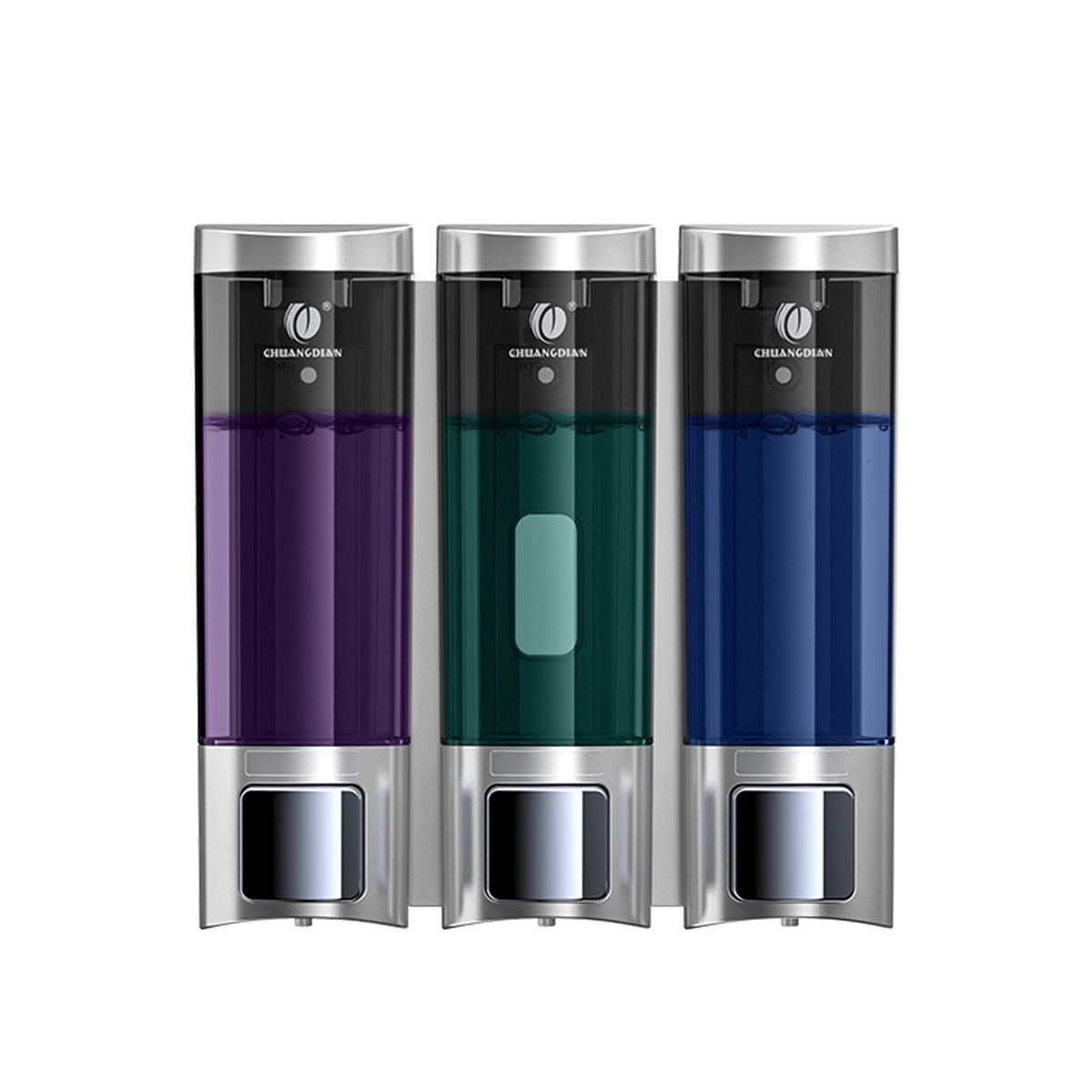 Soap Dispenser ABS Plastic Drill with adhesive or wall Mount with screw ...