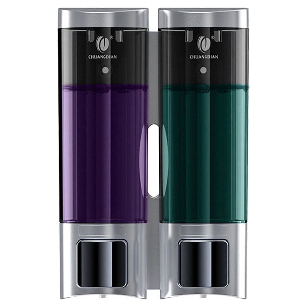Soap Dispenser ABS Plastic Drill with adhesive or wall Mount with screw ...