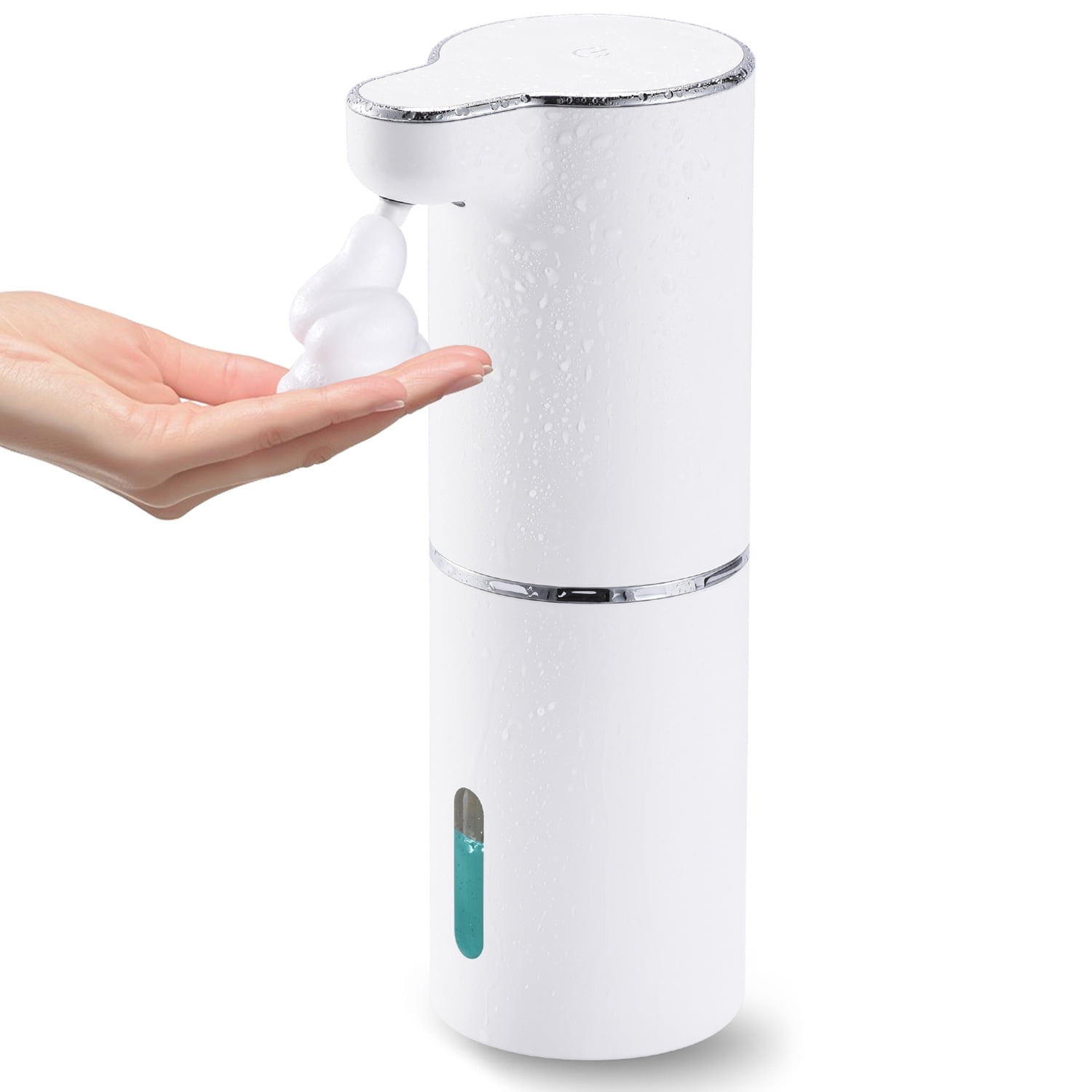 Rechargeable Automatic Foaming Soap Dispenser, 300ml Touchless ...