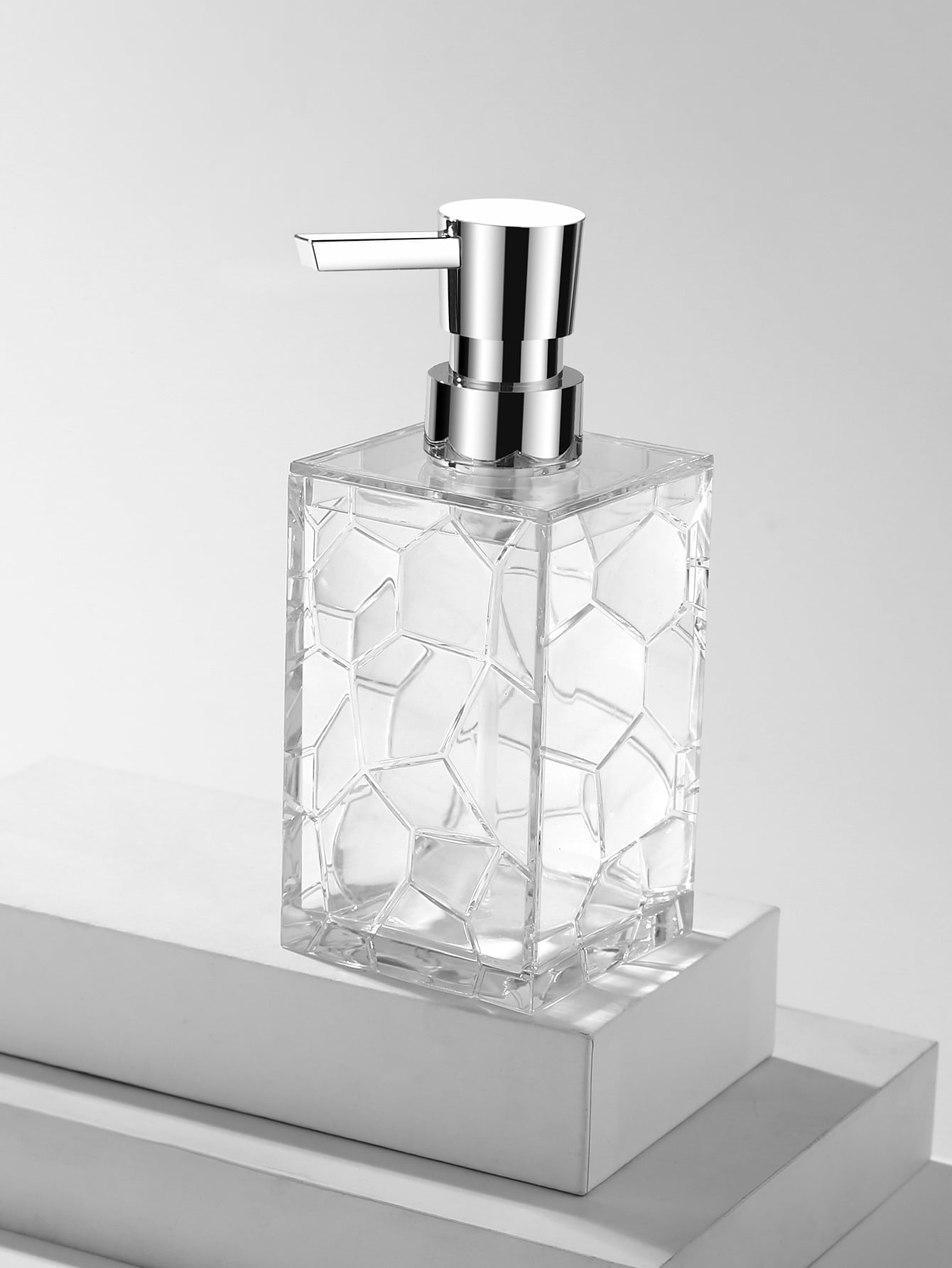 Soap Dispenser Glass Sensitive Acrylic Transparent Emulsion Pressing ...