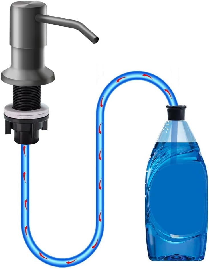 Soap Dispenser for Kitchen Sink, in Sink Soap Dispenser Pump ...