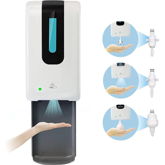 Soap Dispenser,Touchless Automatic Foaming Hand Dispenser Wall Mount ...
