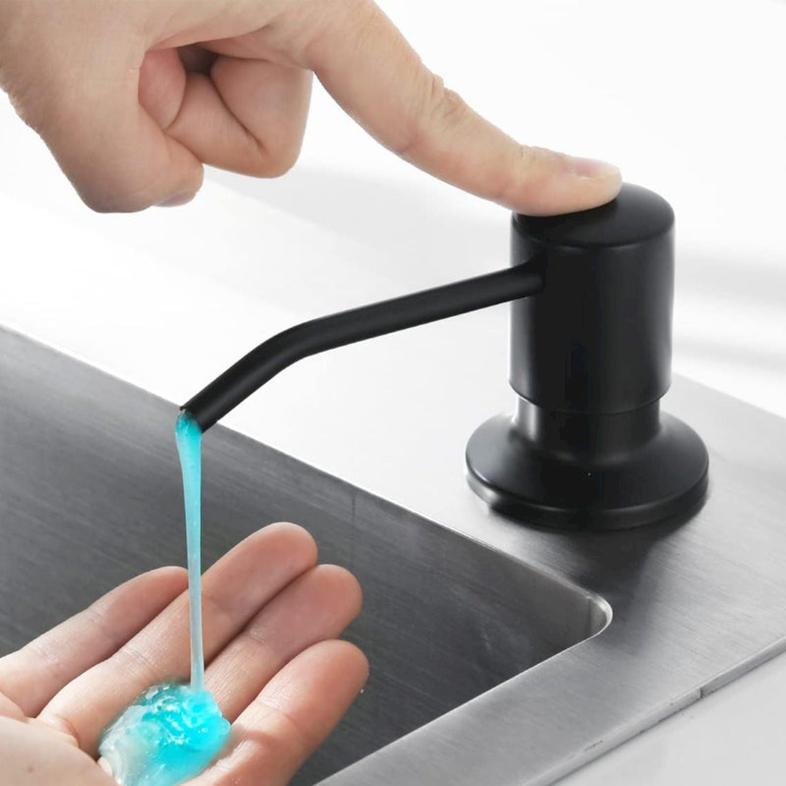 Soap Dispenser Tube Kit for Kitchen Sink, 47" Extension Hose, No More ...