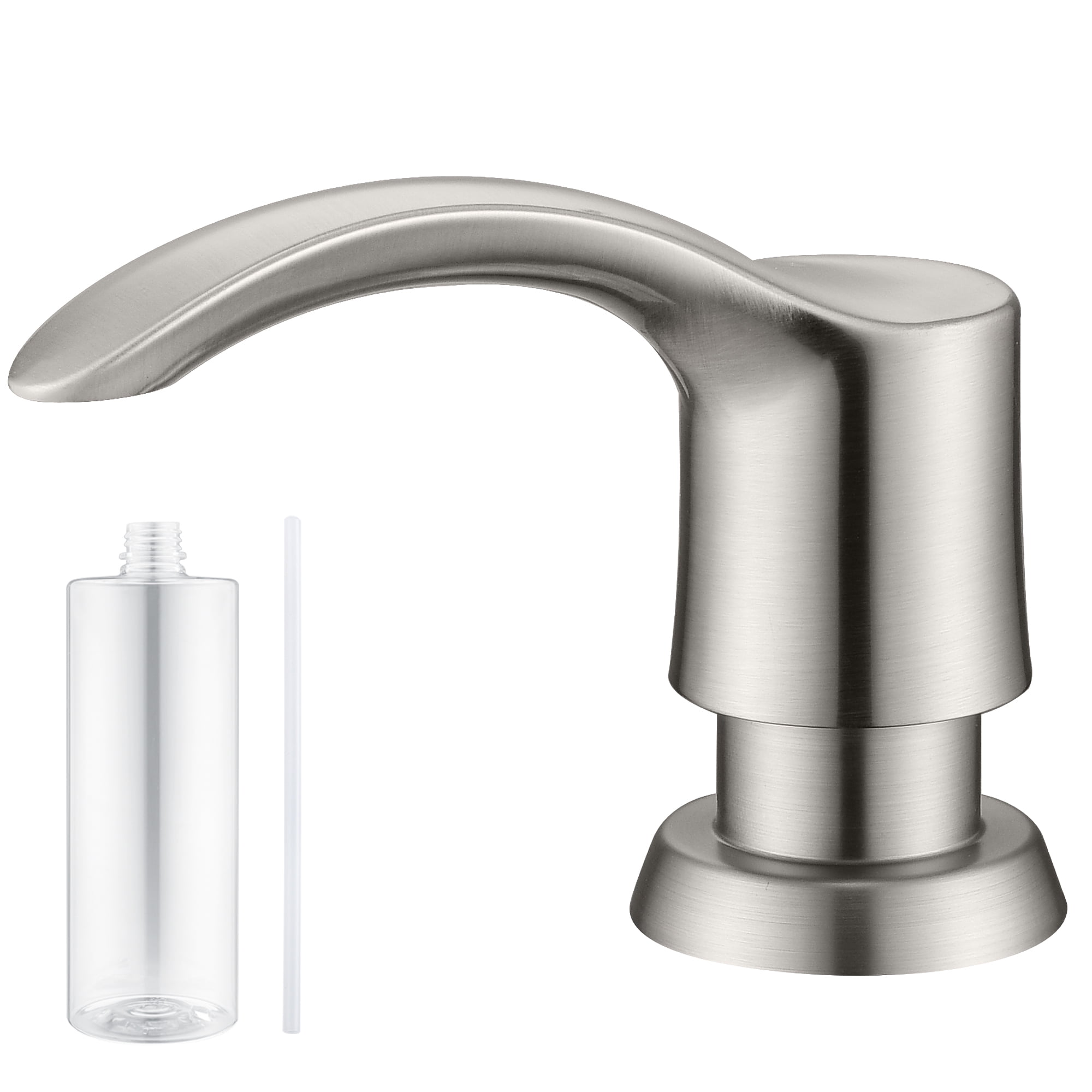 Soap Dispenser for Kitchen Sink Counter Dispenser with 13 OZ Bottle ...