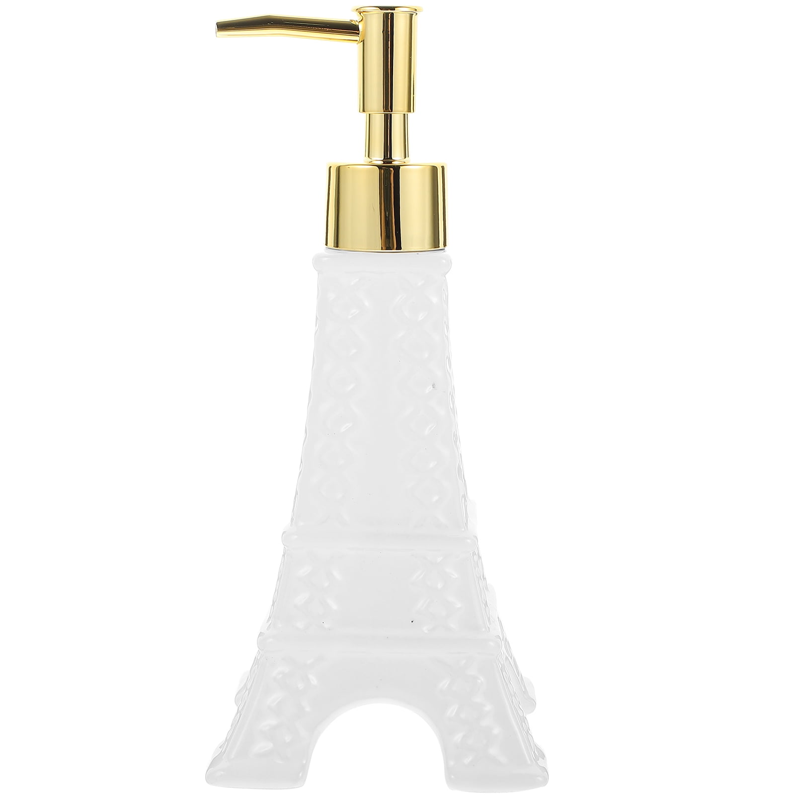 Soap Dispenser with Pump Eiffel Tower Refillable Soap Bottle Liquid ...