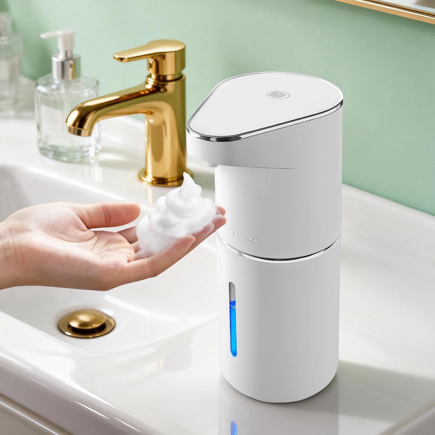 Soap Dispensers, Automatic Foaming Soap Dispenser, 13oz/350ml Touchless ...
