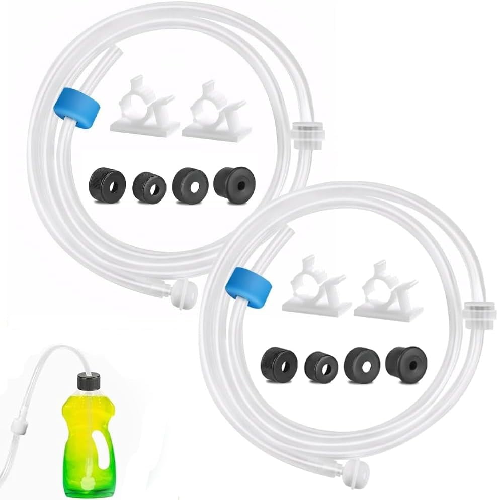 Soap Extension Tube Kit, 47" Under Sink Soap Dispenser Extension Tube ...