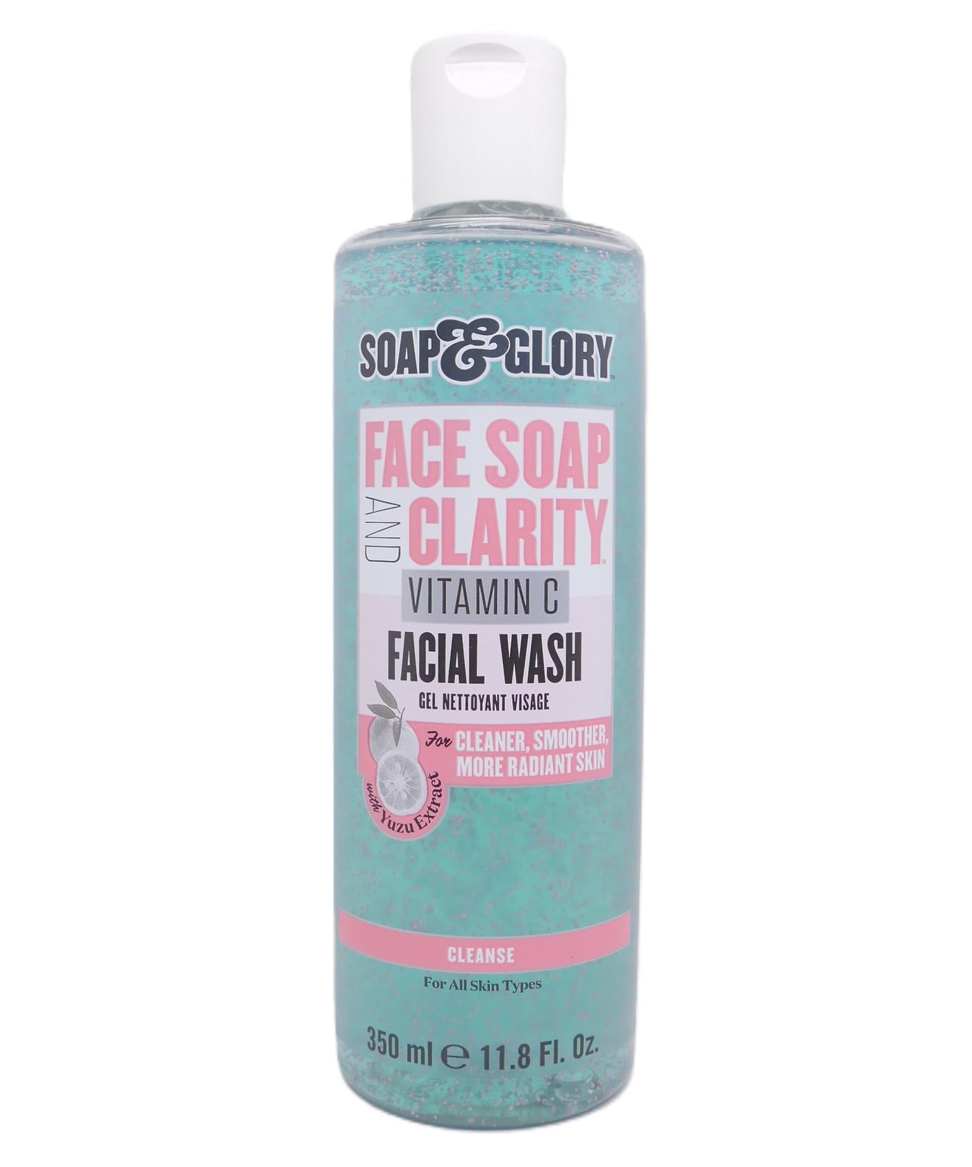 Soap & Glory Cleanse Face Soap and Clarity Vitamin C Facial Wash for ...