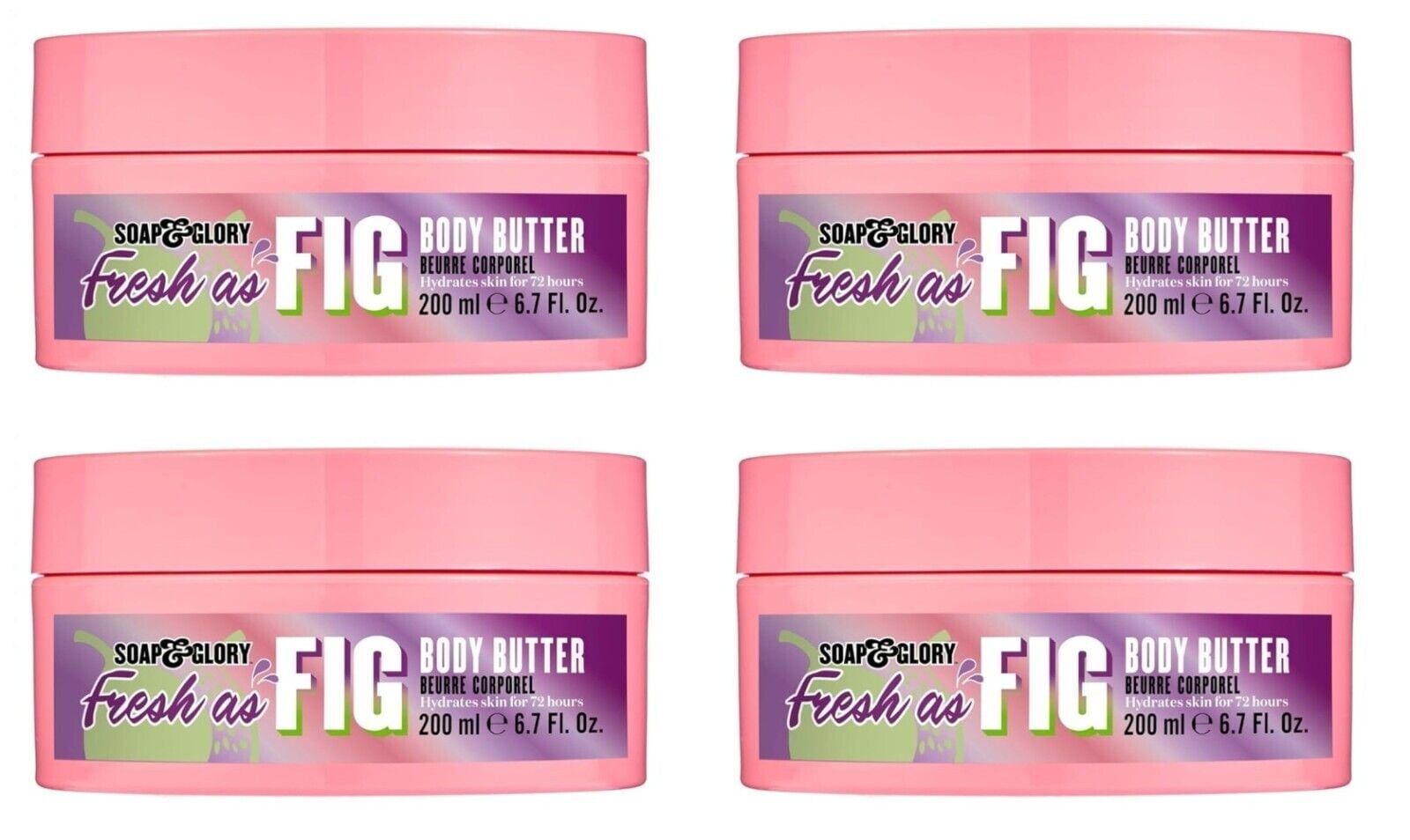 Soap & Glory Fresh as Fig Body Butter Body Moisturizer Dry Shea Butter ...