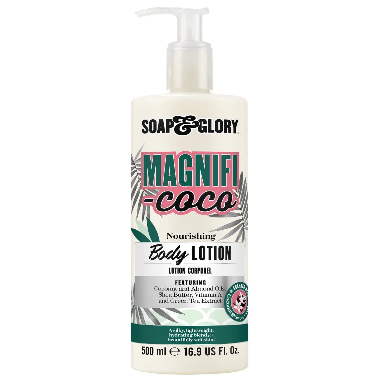 Soap & Glory Magnifi-Coco SBF3 Body Lotion - Coconut Body Moisturizer ...