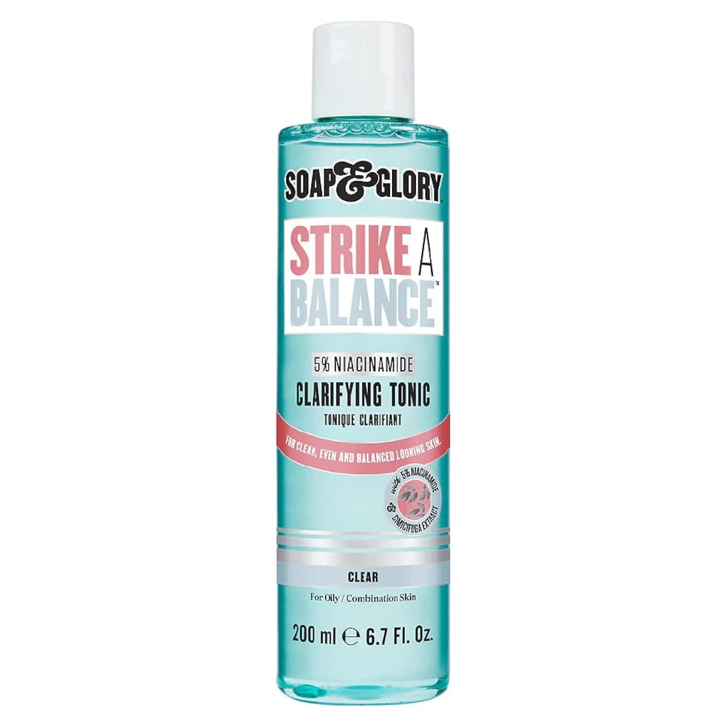 Soap & Glory Strike A Balance Niacinamide Clarifying Skin Toner ...
