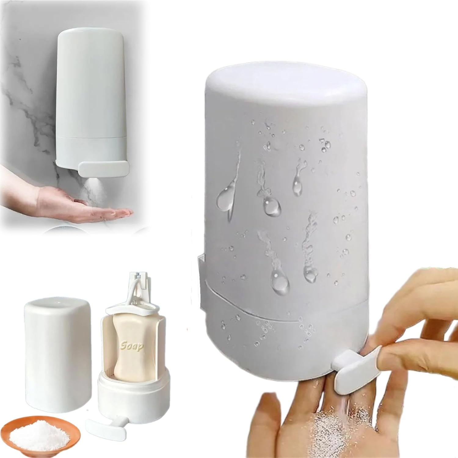 Soap Grind, Creative Wall-Mounted Soap Grinding Box, No Drilling ...