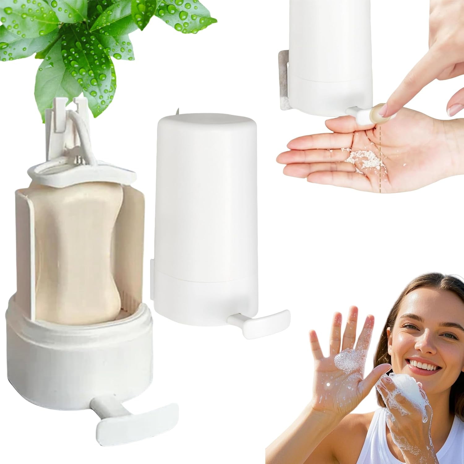 Soap Grinder, 2025 Upgraded Wall Mounted Soap Grinding Box, No Drilling ...