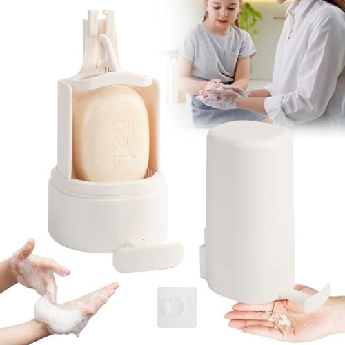 Soap Grinder for Bar Soaps, Wall-Mounted Soap Powder Grinder, Manual ...