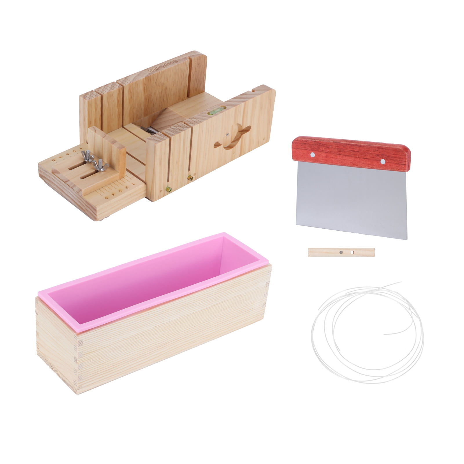 Soap Making Tools Set DIY HandMade Soap Cutter Rectangular Mold ...