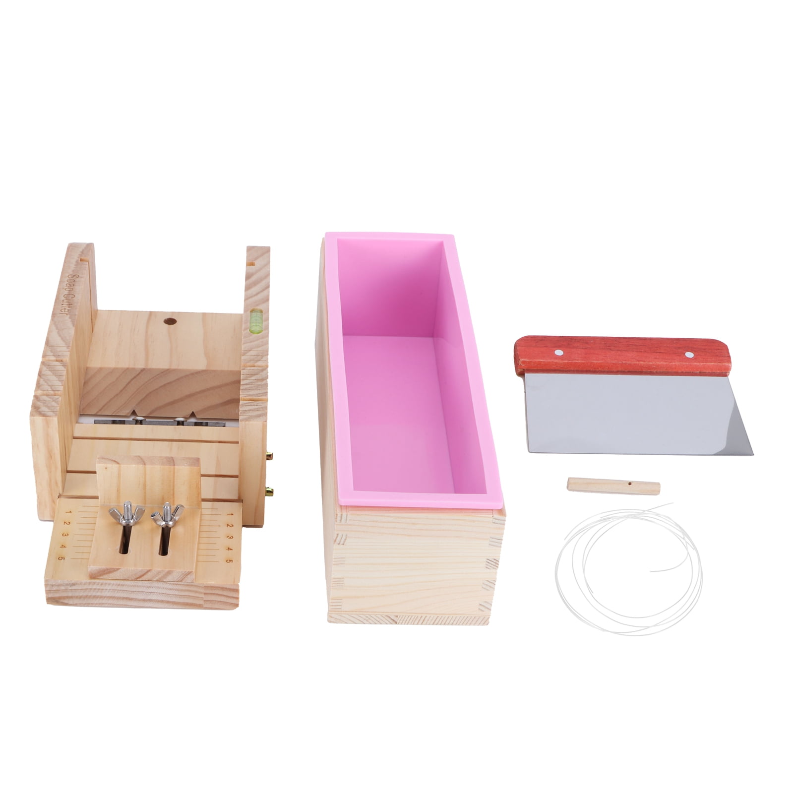 Soap Making Tools Set DIY HandMade Soap Cutter Rectangular Mold ...