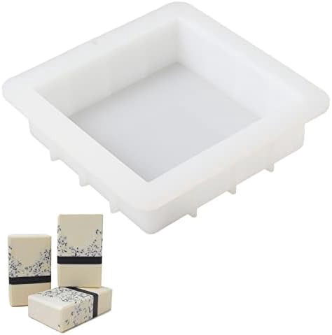 Soap Molds 6 inch Silicone Slab Mold Square DIY Handmade Loaf Mould ...