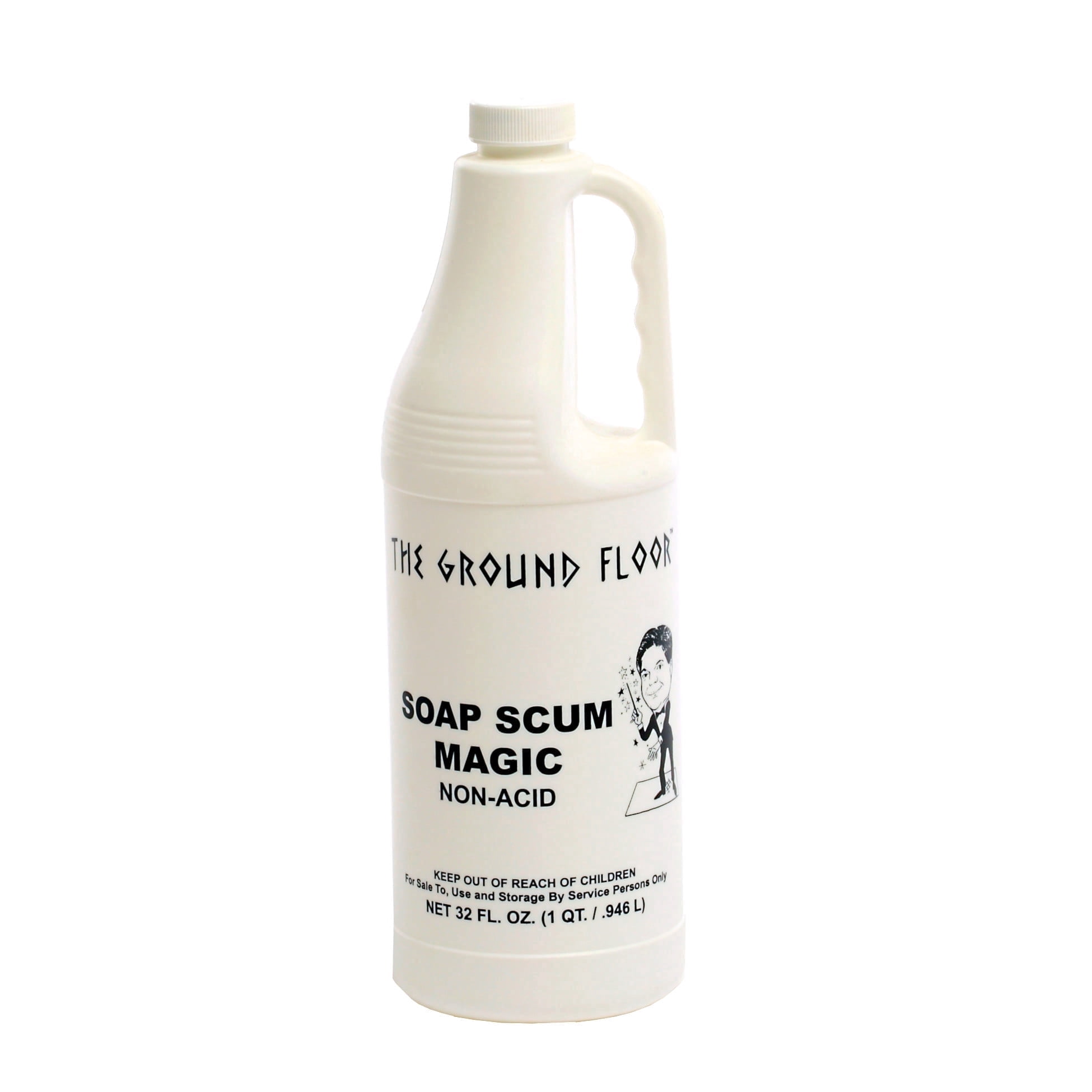Soap Scum Magic by The Ground Floor, NON-Acid, No Bleaches or Abrasives ...