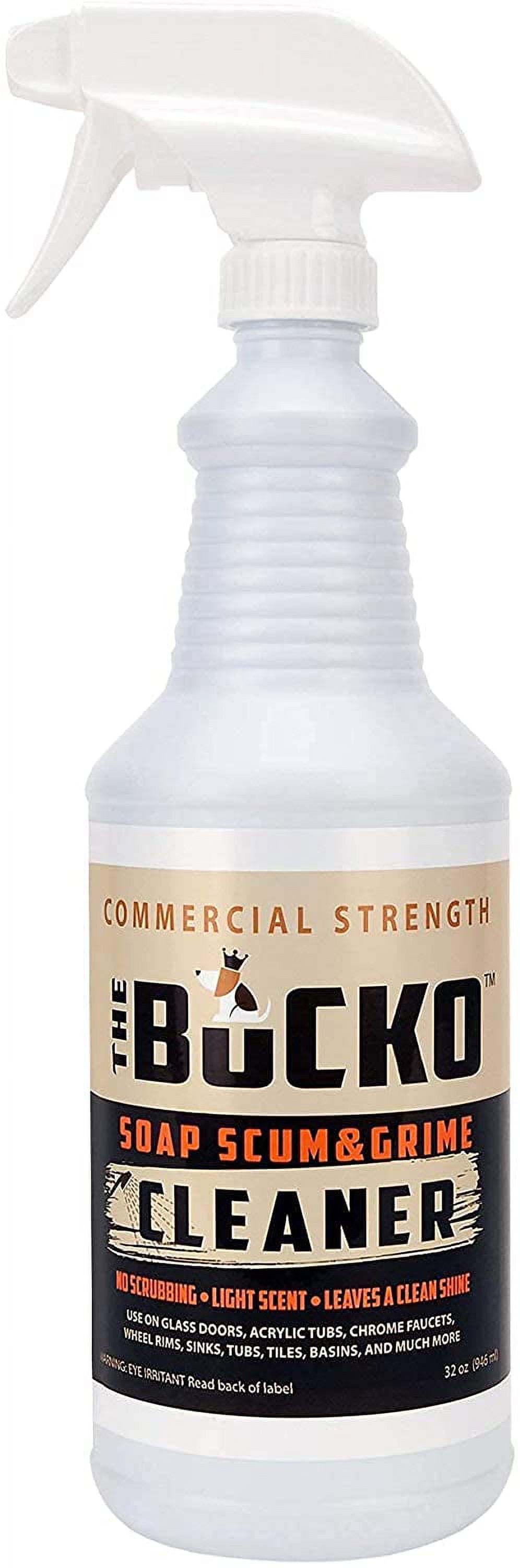 The Bucko Soap Scum and Grime Cleaner (32oz + Sprayer) - Walmart.com